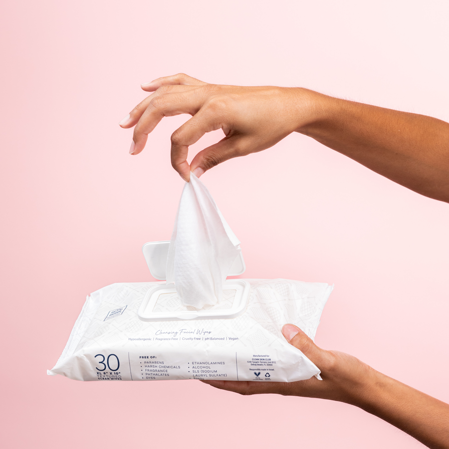 Clean Wipe | The Best Face Wipes for Clean, Fresh Skin – Clean Skin Club