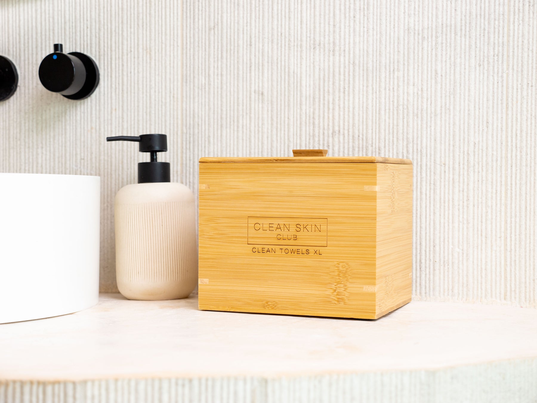 Bamboo Box Cover Container | Elegant & Eco-Friendly Storage – Clean ...
