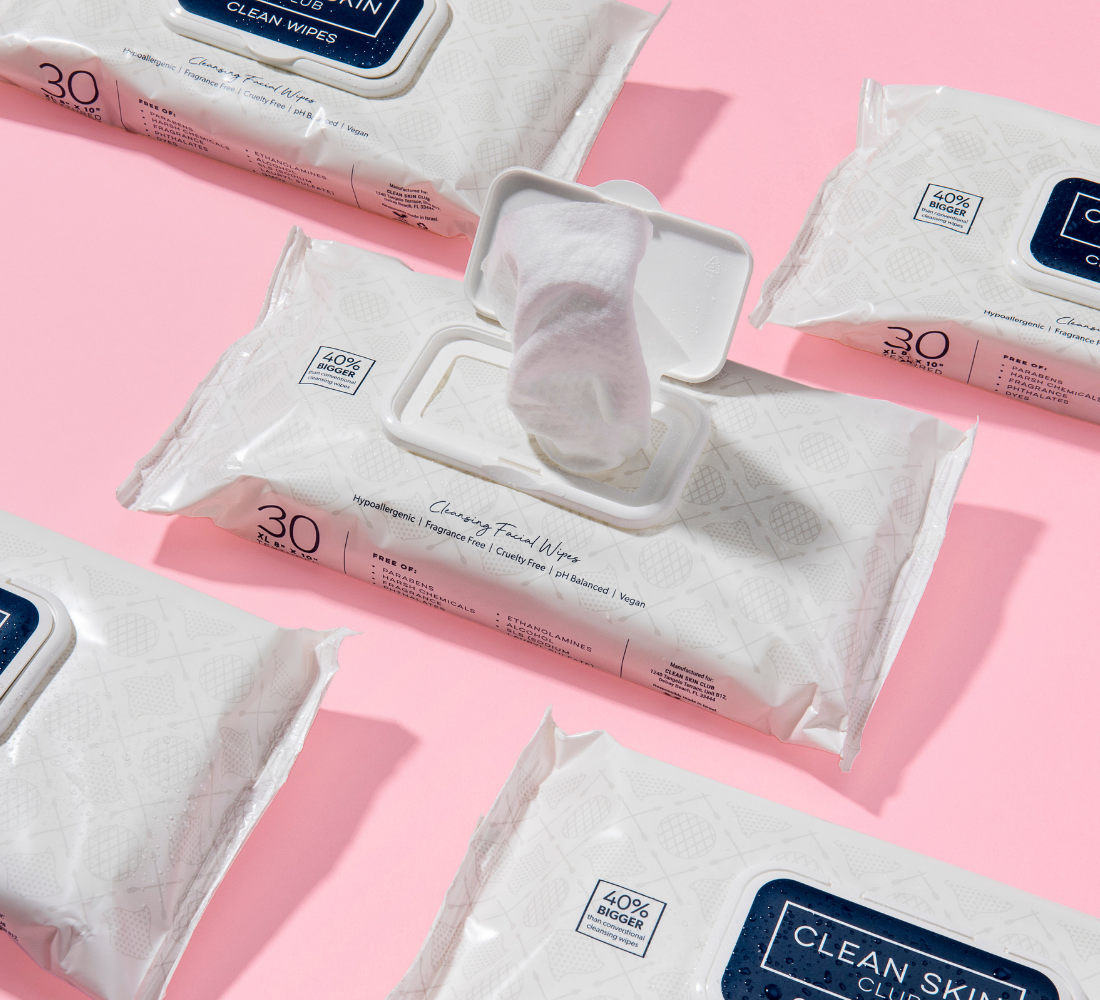 Clean Wipe | The Best Face Wipes for Clean, Fresh Skin – Clean Skin Club